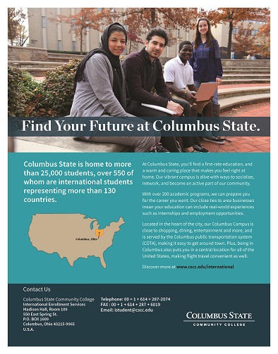 Global and International Students | Columbus State Community College