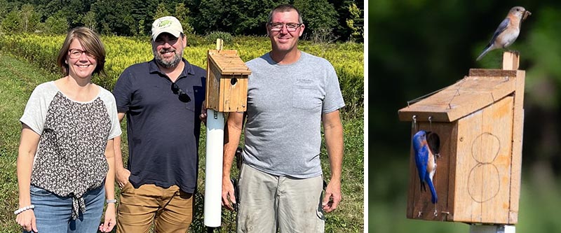 Delaware Campus Bluebird conservation project | Columbus State ...